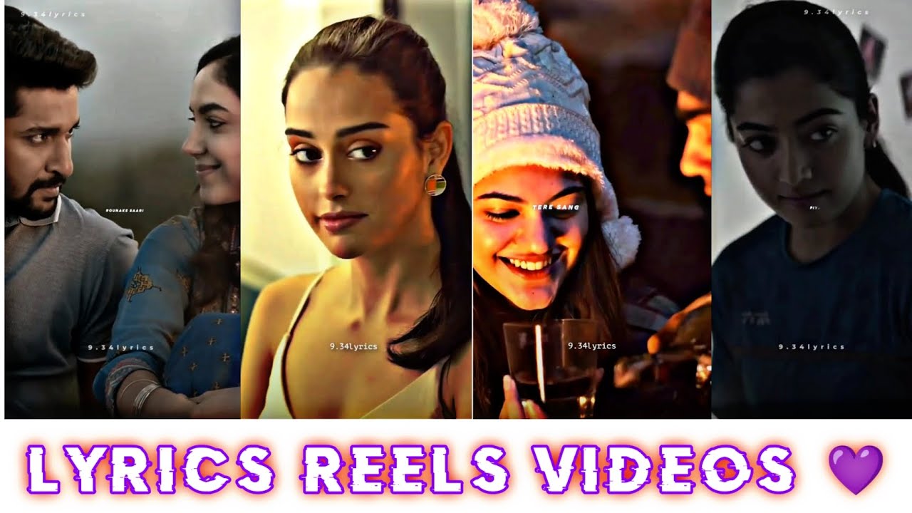 Instagram Trending Lyrics Reels Videos💫💜 | Viral Lyrics Reels | Lofi ...