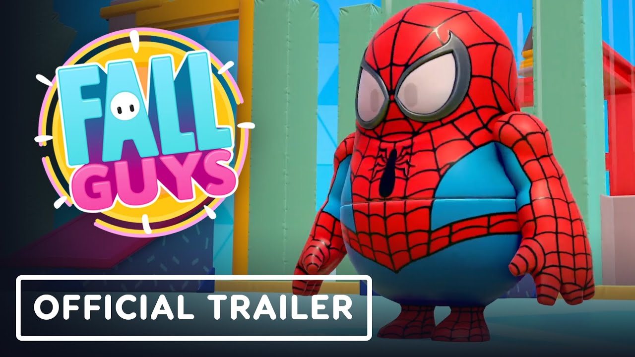 Fall Guys x Spider-Man - Official Collaboration Trailer - YouTube