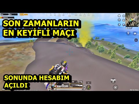 SONUNDA HESABIM AÇILDI ! SON ZAMANLARIN EN KEYİFLİ MAÇI BATUR GAME SOLO SQUAD PUBG MOBİLE