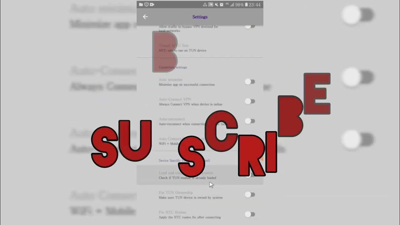 Droid VPN settings for Netone - YouTube