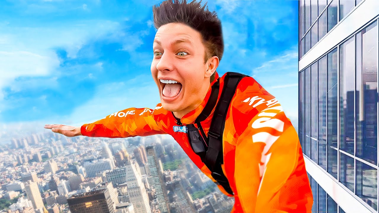 JUMPING OFF A SKYSCRAPER! w/ Matt Rife - YouTube