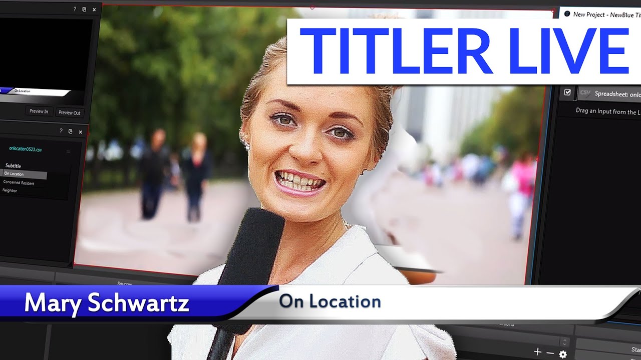 Getting Started in NewBlue Titler Live | Titler Live Tutorial - YouTube