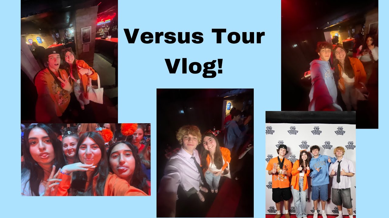 Versus Tour Vlog 2023! Ft Lauderdale Show - YouTube