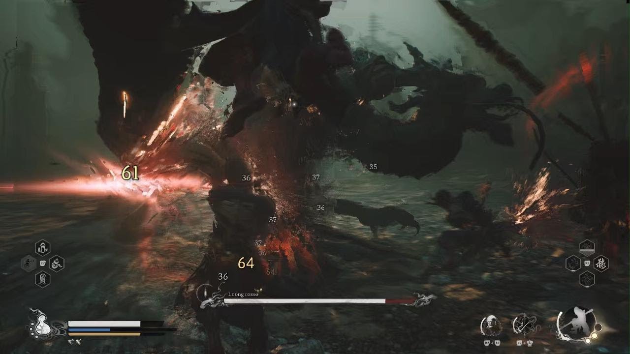 Black Myth Wukong NG+ Loong rosso - YouTube