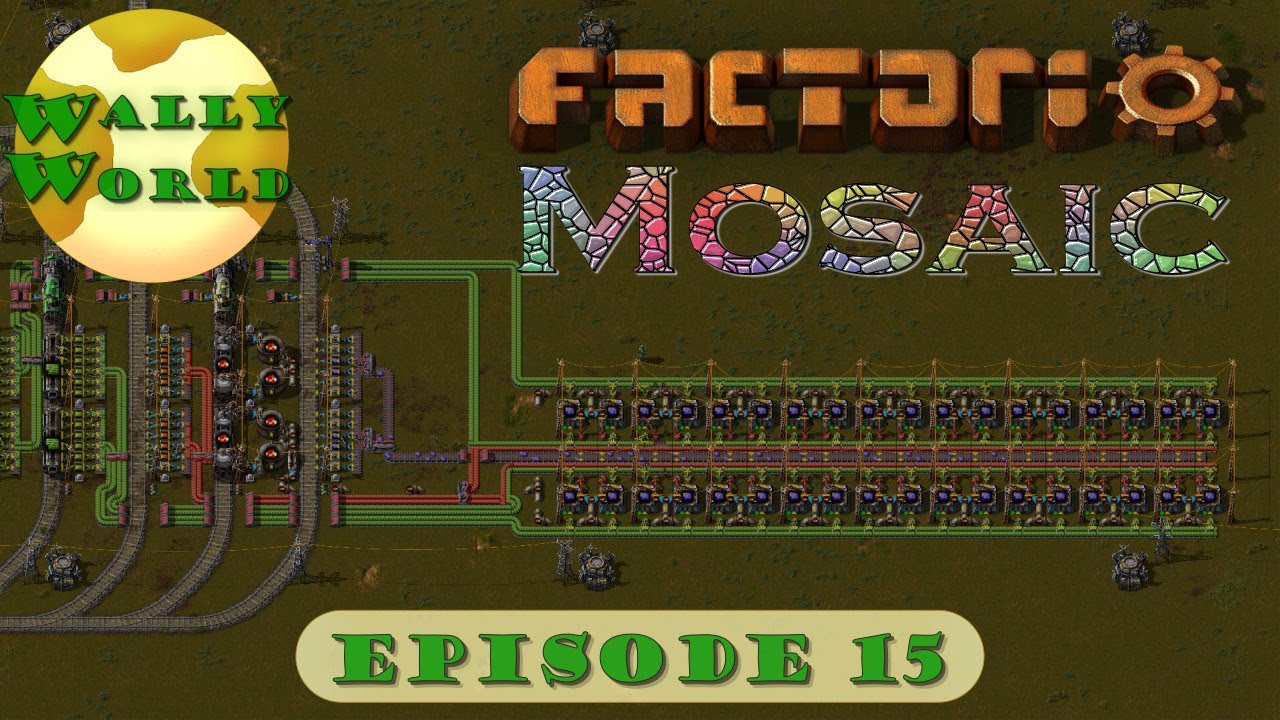 Factorio Mosaic, Episode 15: Products for Yellow Science, and other ...