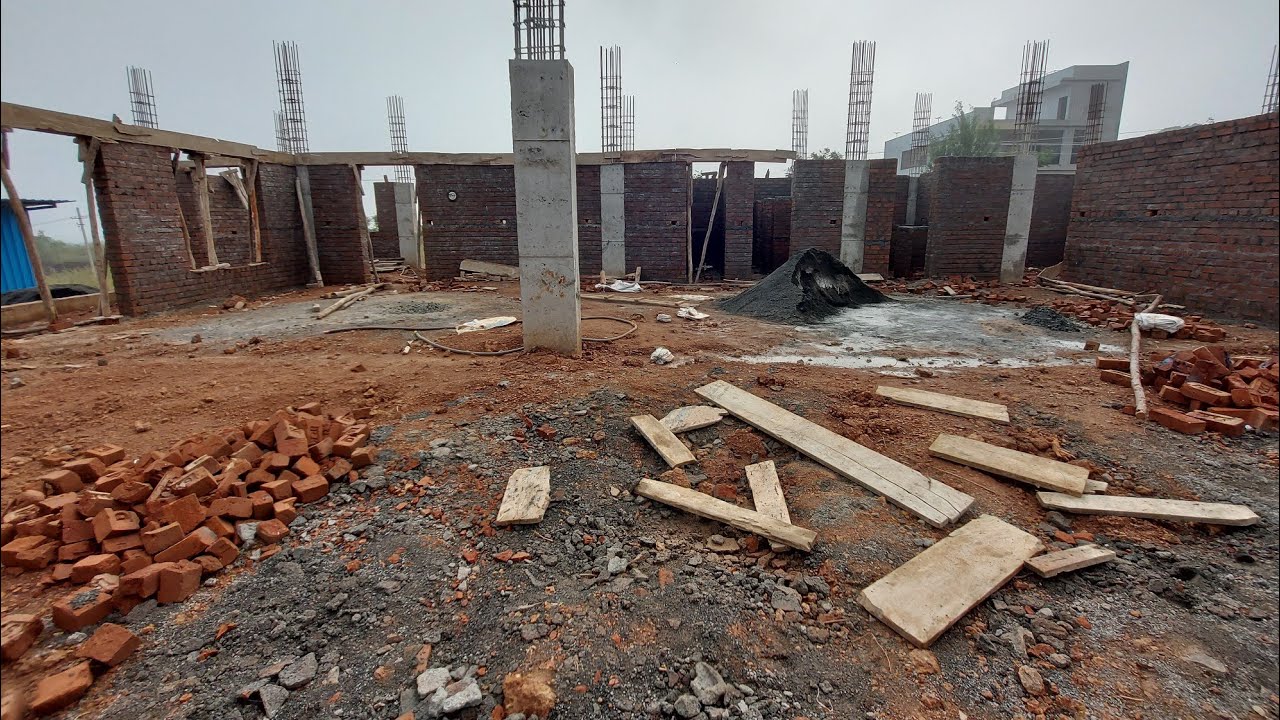 40 × 50 without pillar column Big Size Function Hall Walkthrough - YouTube