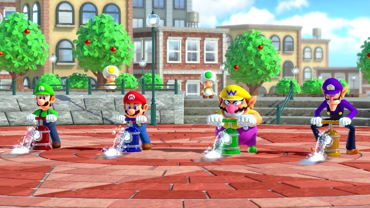 Super Mario Party - Precision Gardening - YouTube