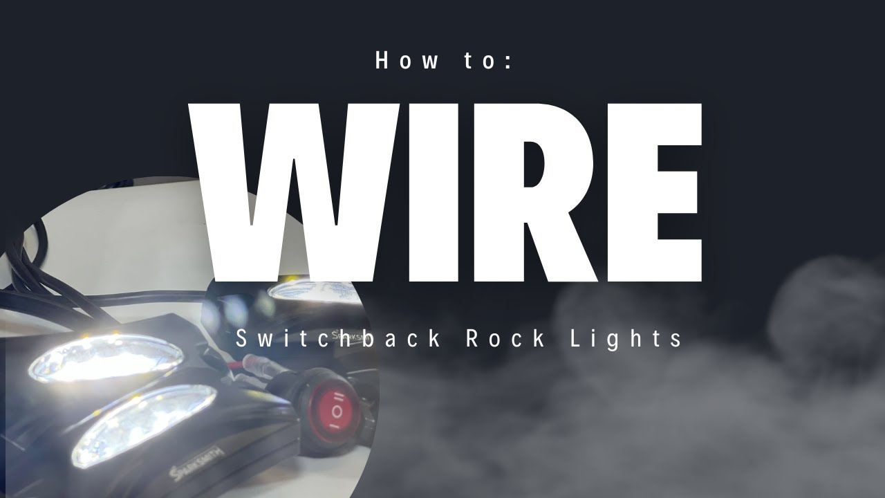 How to: Wire Our Switchback Rock Lights for Turn Signal - YouTube