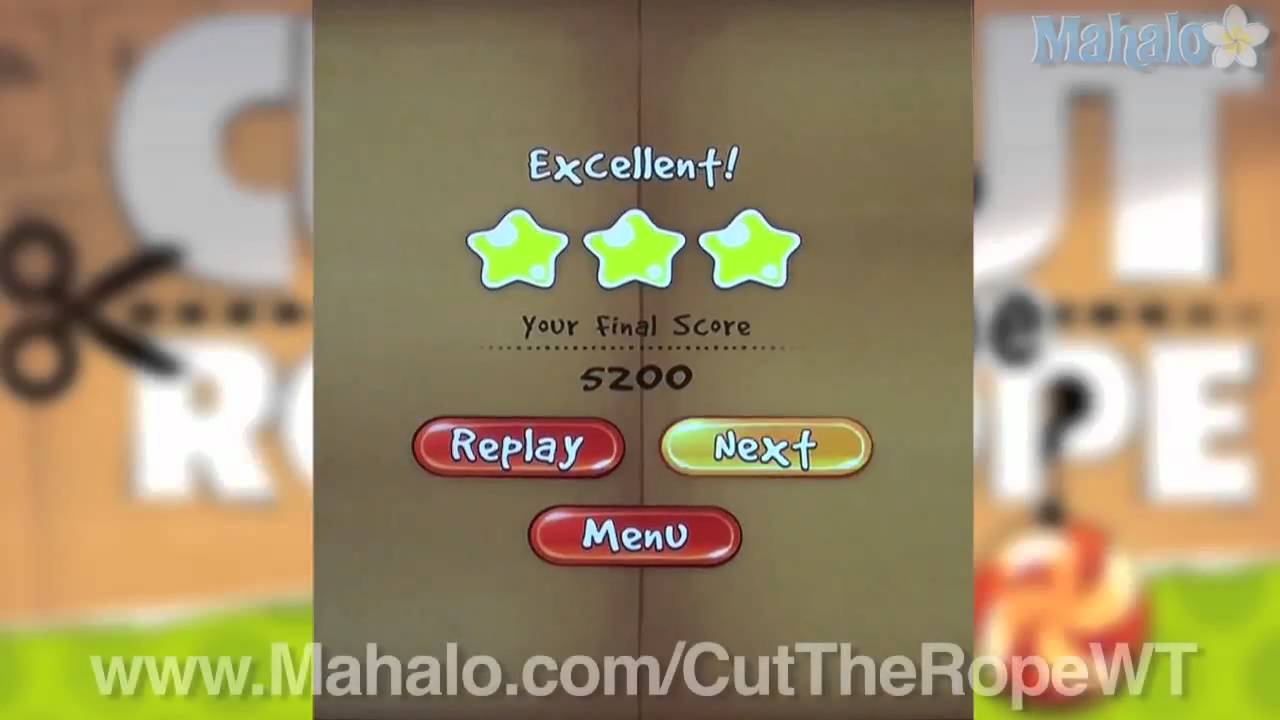 Cut The Rope HD: Level 1-25 - YouTube