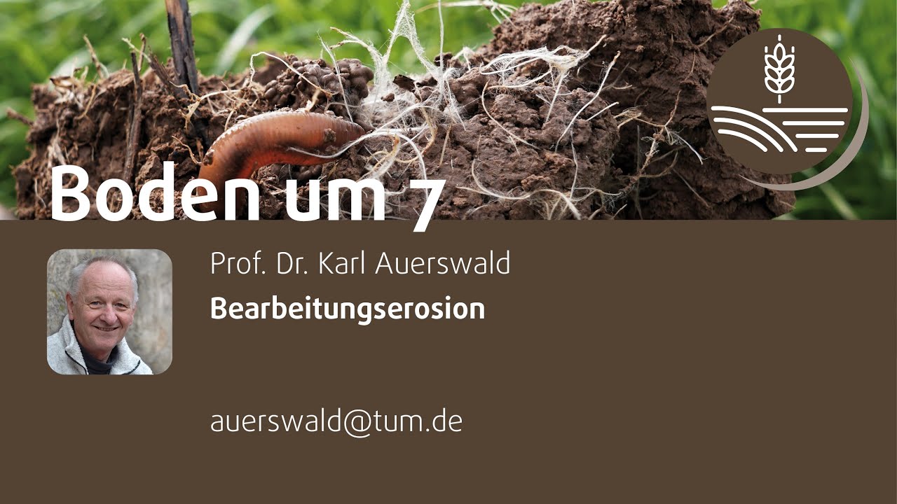 Bearbeitungserosion. Was ist denn das? Vortrag von Prof. Dr. Karl ...