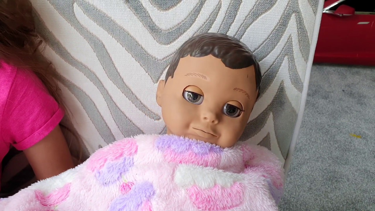 Emily Pretend Playing with Baby Doll - Flies in the Garden - YouTube