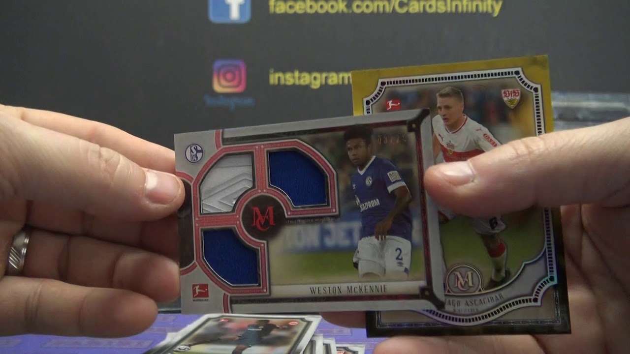 2019 Topps Museum Soccer 5 Box 1/2 Case "Serial #'s GB - YouTube