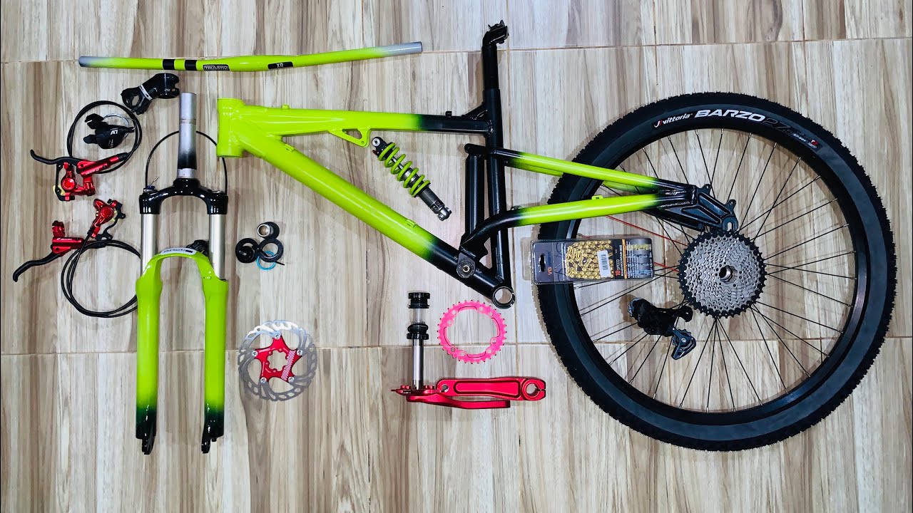 MountainBike Build | 2011 Haro Shift R1| Bike Restoration | - YouTube