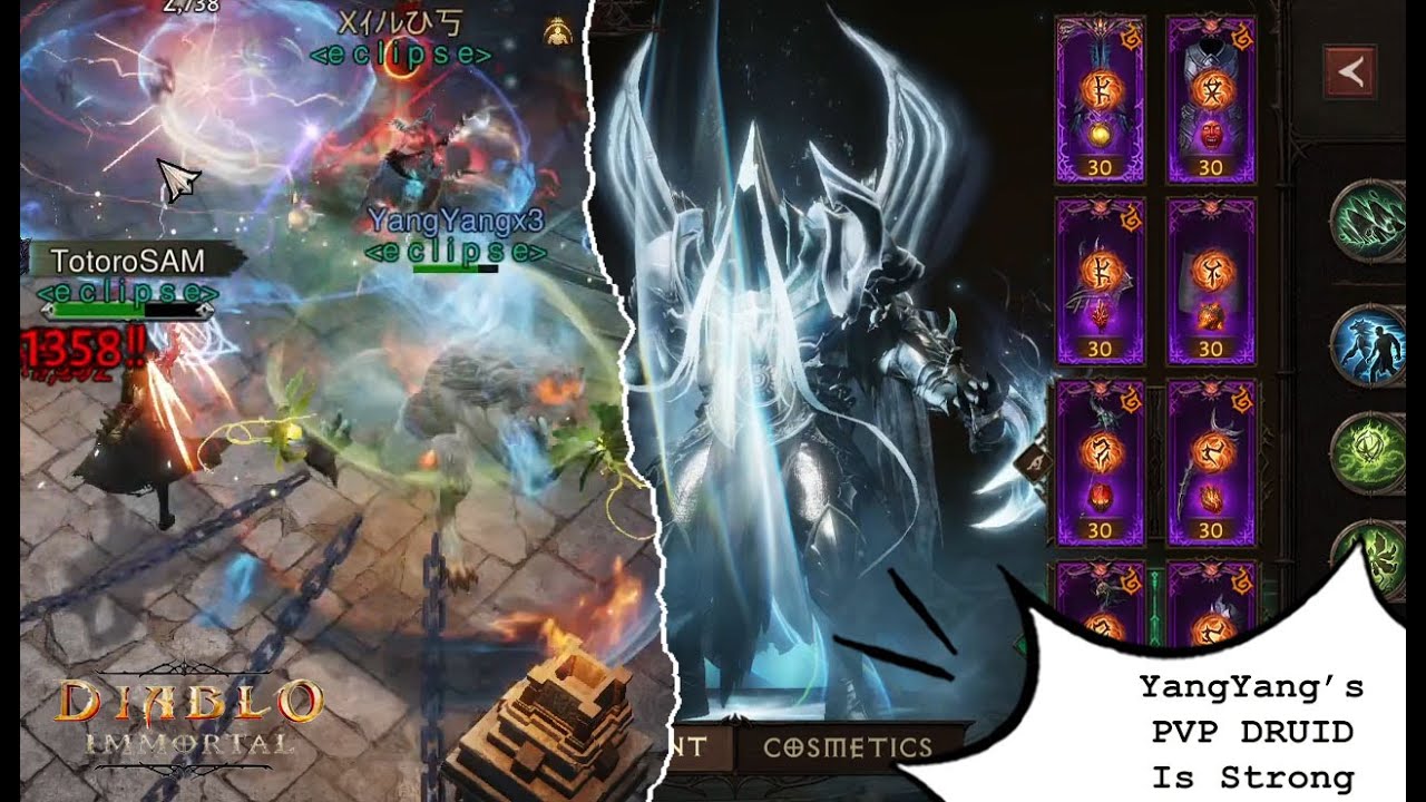 Yang-Yang's PVP DRUID Is Unexpectedly Strong (Eclipse vs MVP Shadow War ...