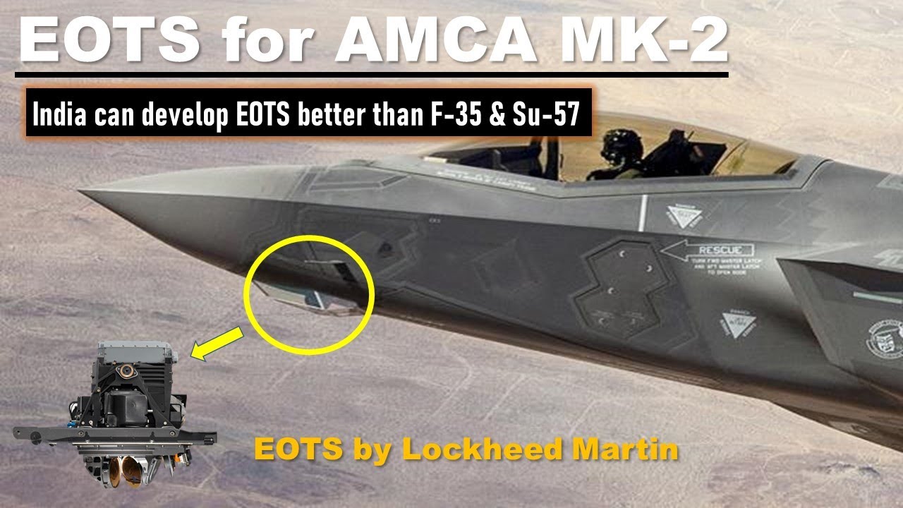 EOTS for AMCA MK-2 | India can develop a better EOTS than F-35 & SU-57 - YouTube