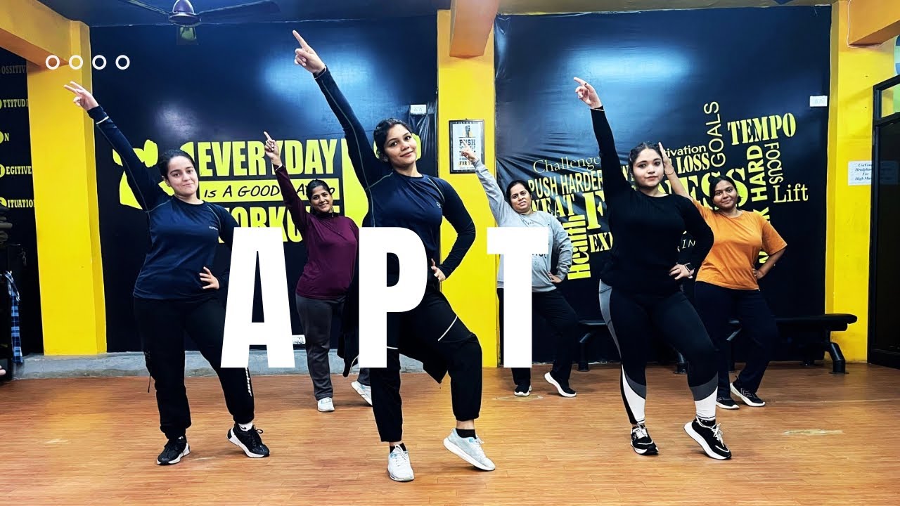 APT by Rose,Bruno Mars | zumba fitness With Easy Steps | Fitwithanushka ...