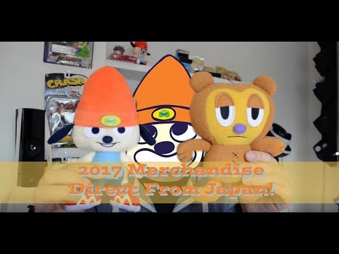 Parappa the Rapper Merchandise - Everything from Japan 2017! - YouTube