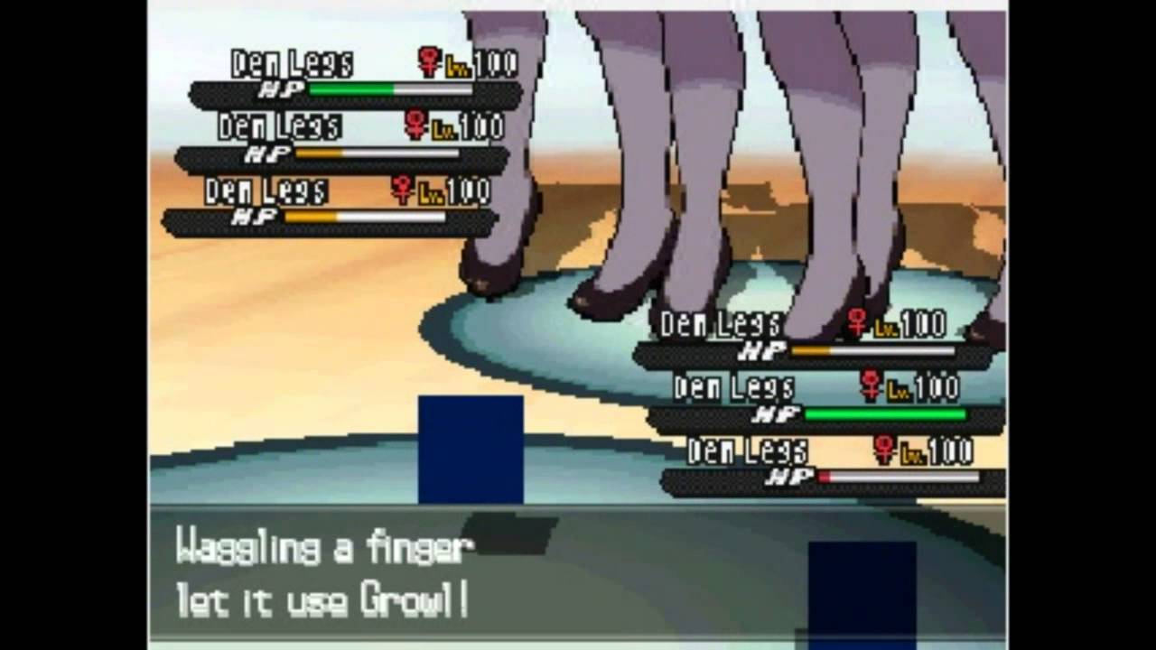 Pokemon Black 2 - Dem Legs - YouTube