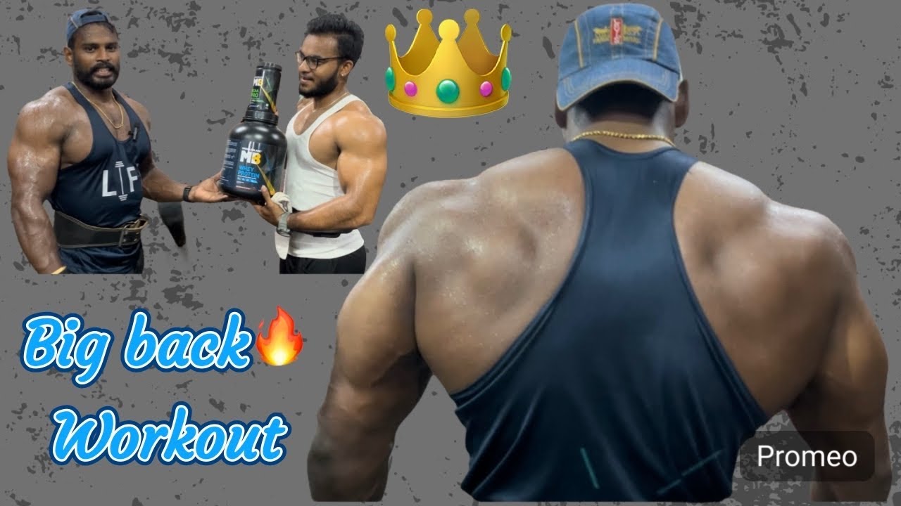 How to get big back muscle 🔥Rajabarons 👑workout plan | massive lat ...