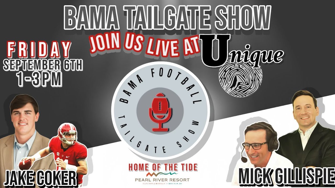 Alabama Crimson Tide vs USF | Bama Tailgate Show - YouTube