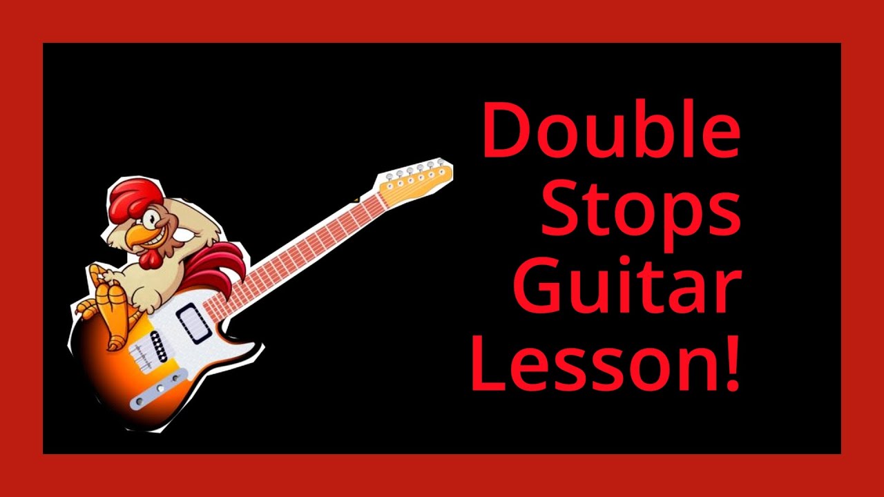 Country double stops quick guitar lesson - YouTube