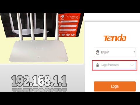 Tenda router IP address log in page A-Z /tenda router log in page how ...