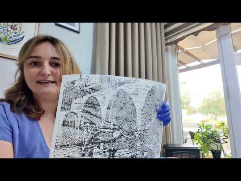 Linol baskı çalışması