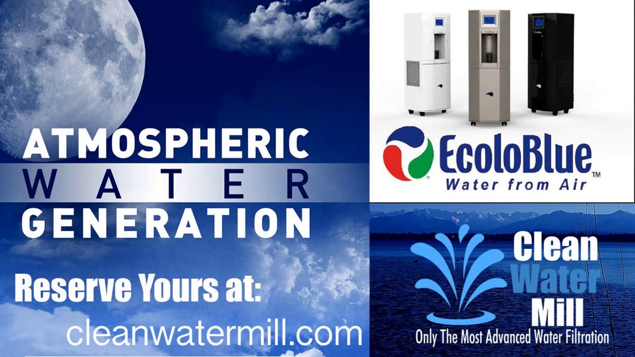 Ecoloblue 30E is Coming Soon to Clean Water Mill - YouTube