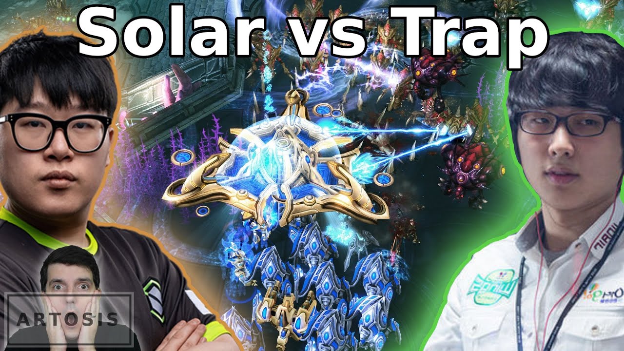WILD series! - Solar vs Trap - Bo3 - (StarCraft 2) - YouTube