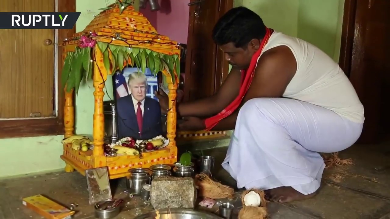 Why I Worship President Trump As A ‘god’ – Indian Man Shares Story ...