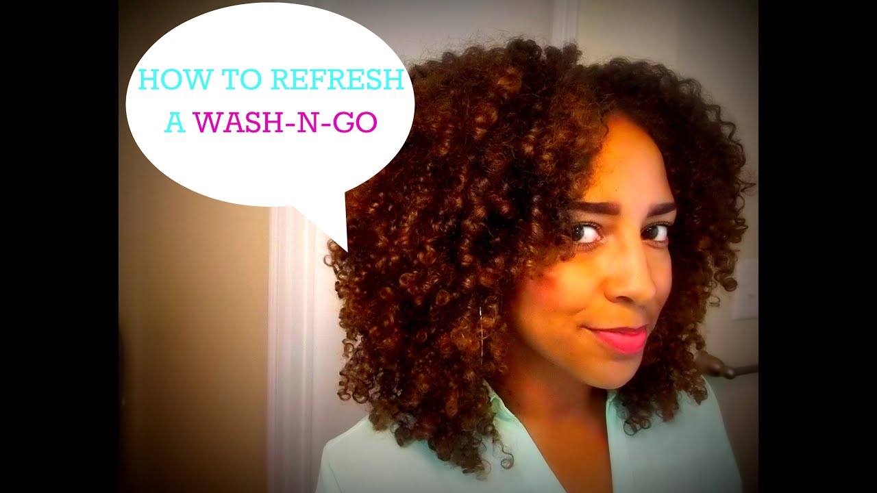 Natural Hair | How to Refresh Your Curls - YouTube