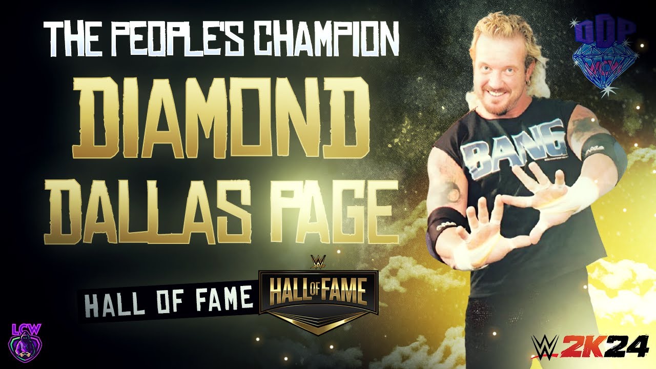 WWE 2K24 Diamond Dalls Page (DDP) Entrance, Signature & Finishers I ...
