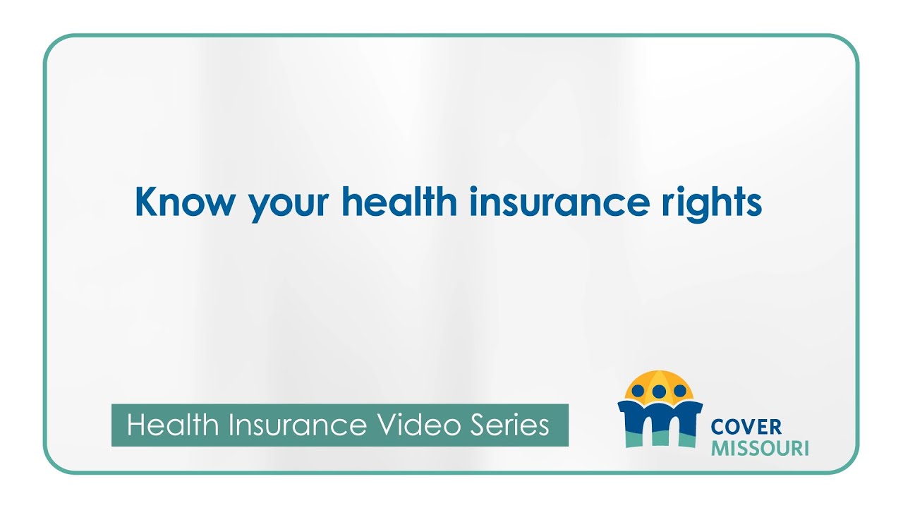 Know your health insurance rights - YouTube