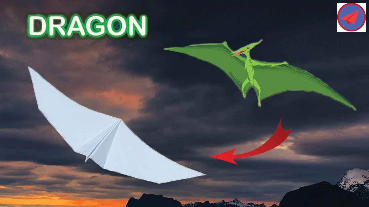 MAKING A PAPER DRAGON PLANE - ( Super Flying ! ) - YouTube