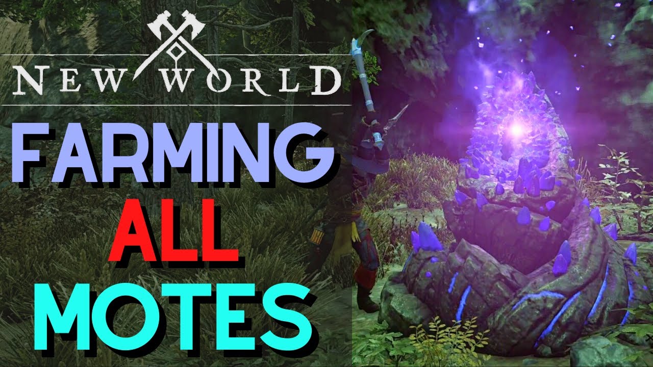Where To Farm Motes In New World | Best Mote Farming Guide - YouTube