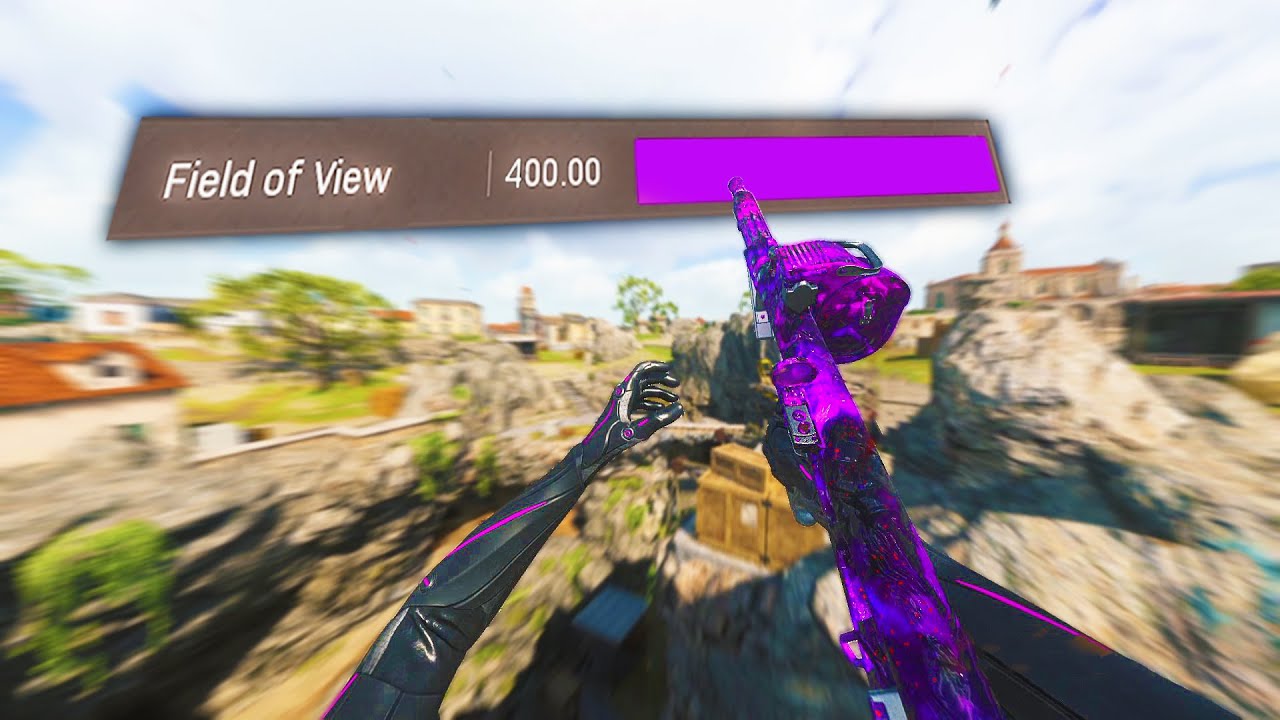 400 FOV on Warzones Fortunes Keep - YouTube