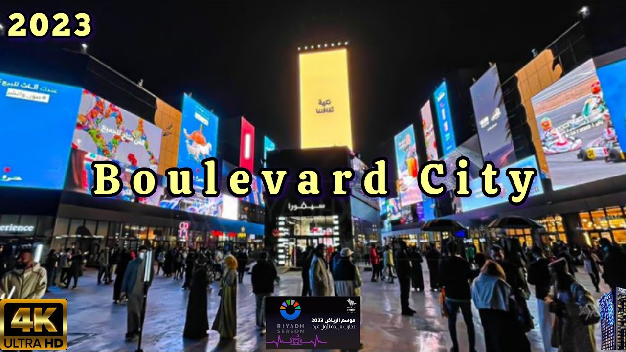 Best Place to Visit and Tourist Attraction-Blvd City 2023-Riyadh Saudi ...