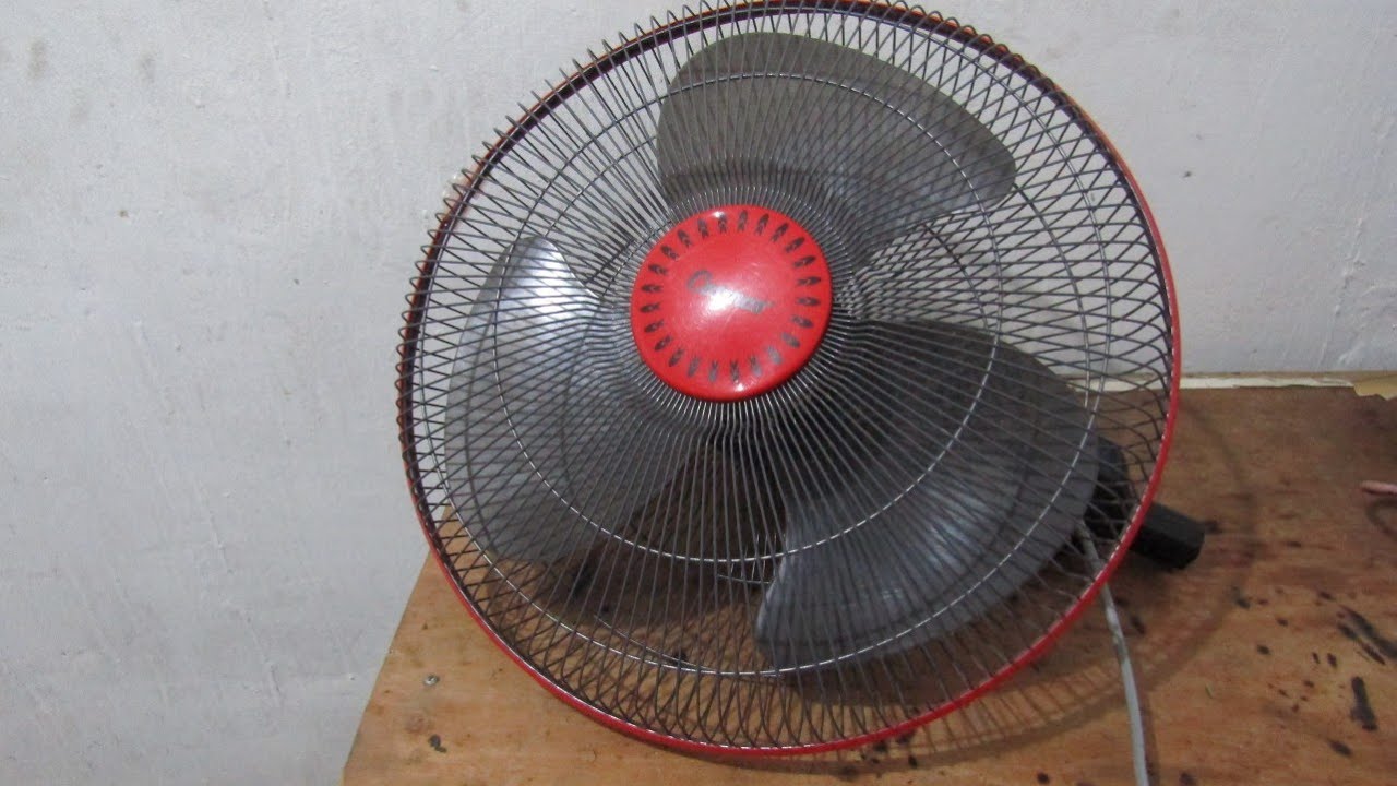 restoration of old standing fan| Restoration Electric Fan - YouTube