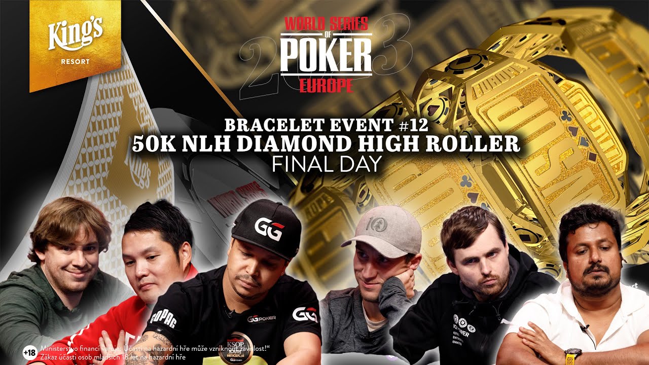 Final Table of €50K WSOPE Diamond High Roller | 2023 - YouTube