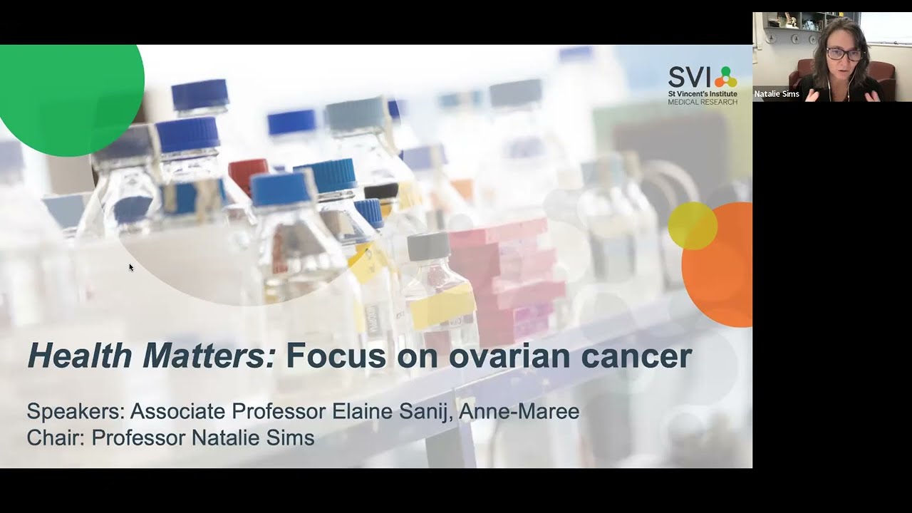 SVI Health Matters Webinar: Ovarian Cancer - YouTube