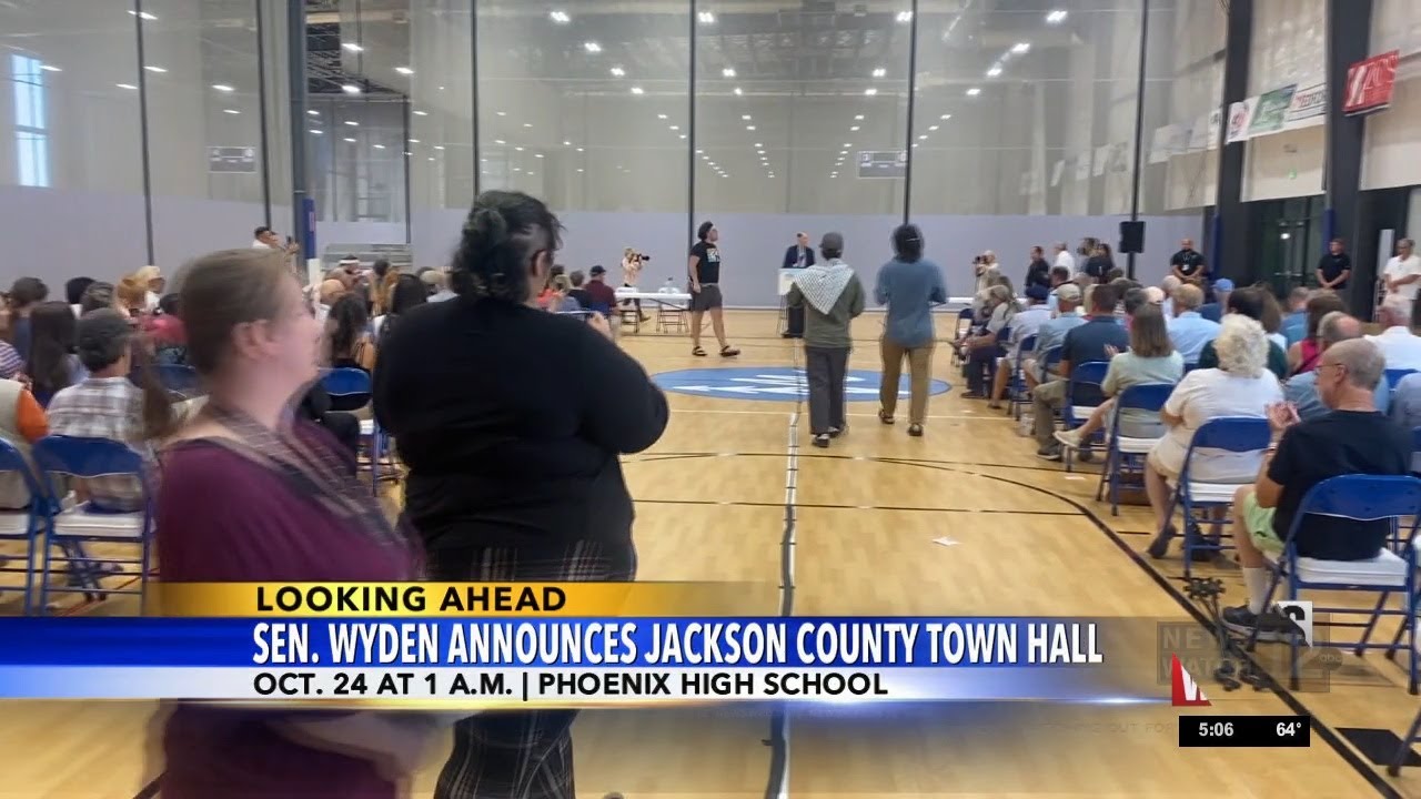 Sen. Wyden announces Jackson County town hall - YouTube