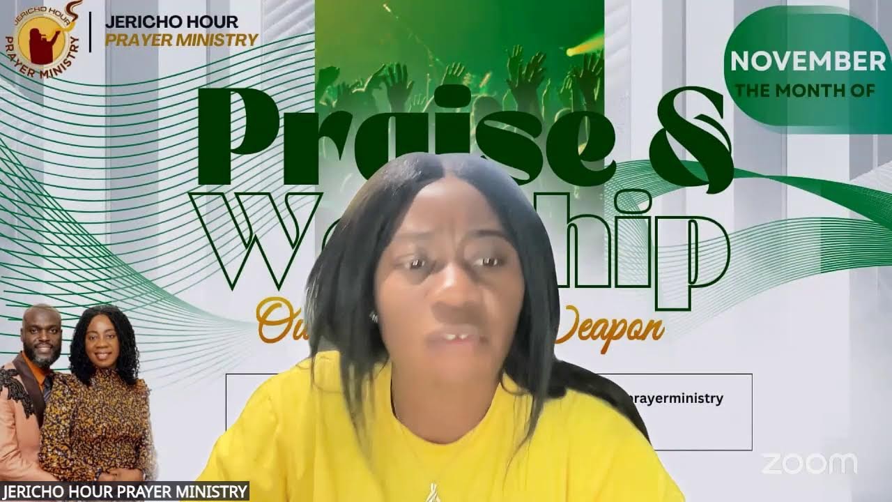 JERICHO HOUR PRAYER MINISTRY || TOPIC: THE HOLY SPIRIT’S ROLE IN PRAISE ...