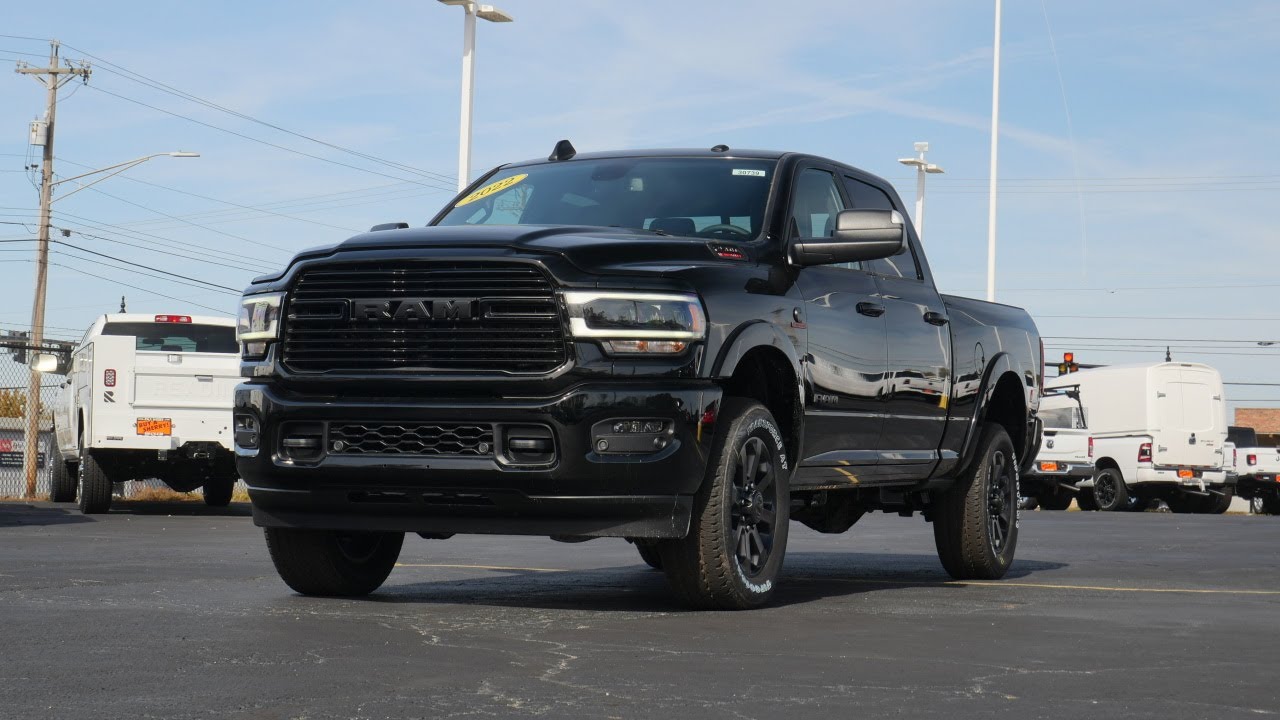 CUMMINS-POWER! 2022 Ram 2500 Laramie Night Edition | 30739T - YouTube