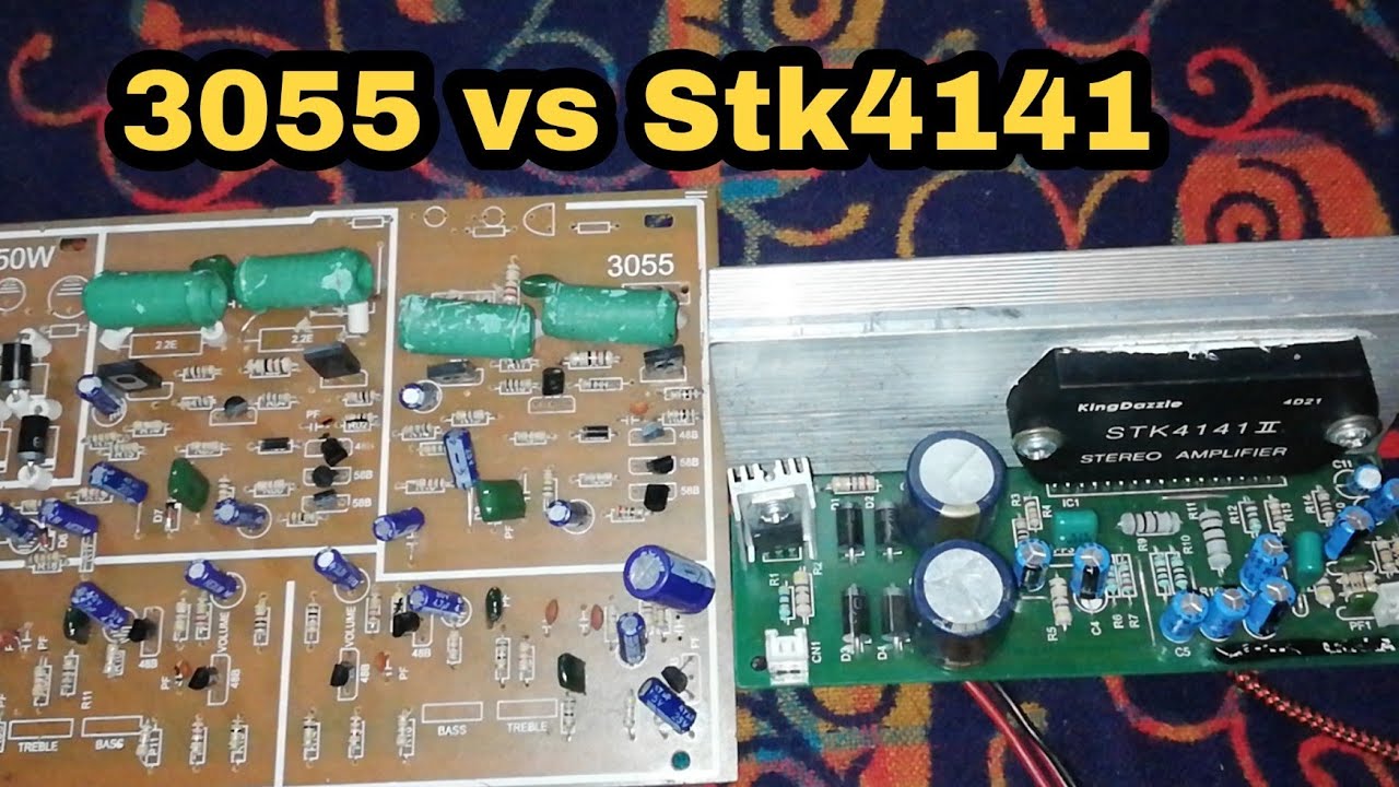 3055 Amplifier Board vs Stk414 Amplifier Board | दोनो में से कोनसा ...