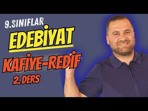 9. Sınıf EDEBİYAT 3. TEMA REDİF KAFİYE