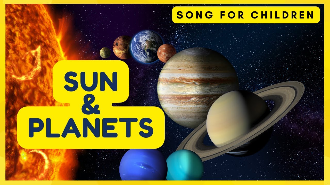 SUN AND PLANETS song | solar system | PLANET SONG | SOLAR SYSTEM SONG ...