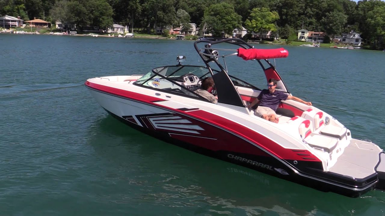 Gull Lake Marine Chaparral Vortex 243 Surf Video - YouTube