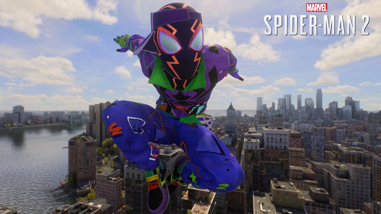 Miles Morales Fly N' Fresh Suit Gameplay - Marvel's Spider-Man 2 (4K ...