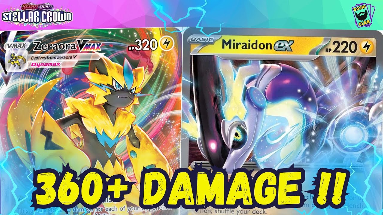 Zeraora VMAX Miraidon EX Engine Is Even Stronger Now! Pokemon TCG Live ...
