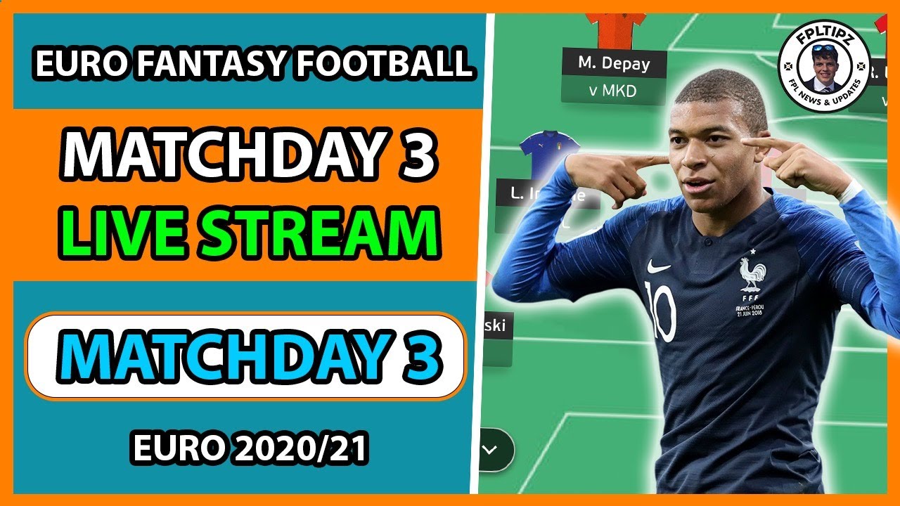 Matchday 3 Euro Fantasy Football Live Q&A | Limitless / Wildcard MD3 ...